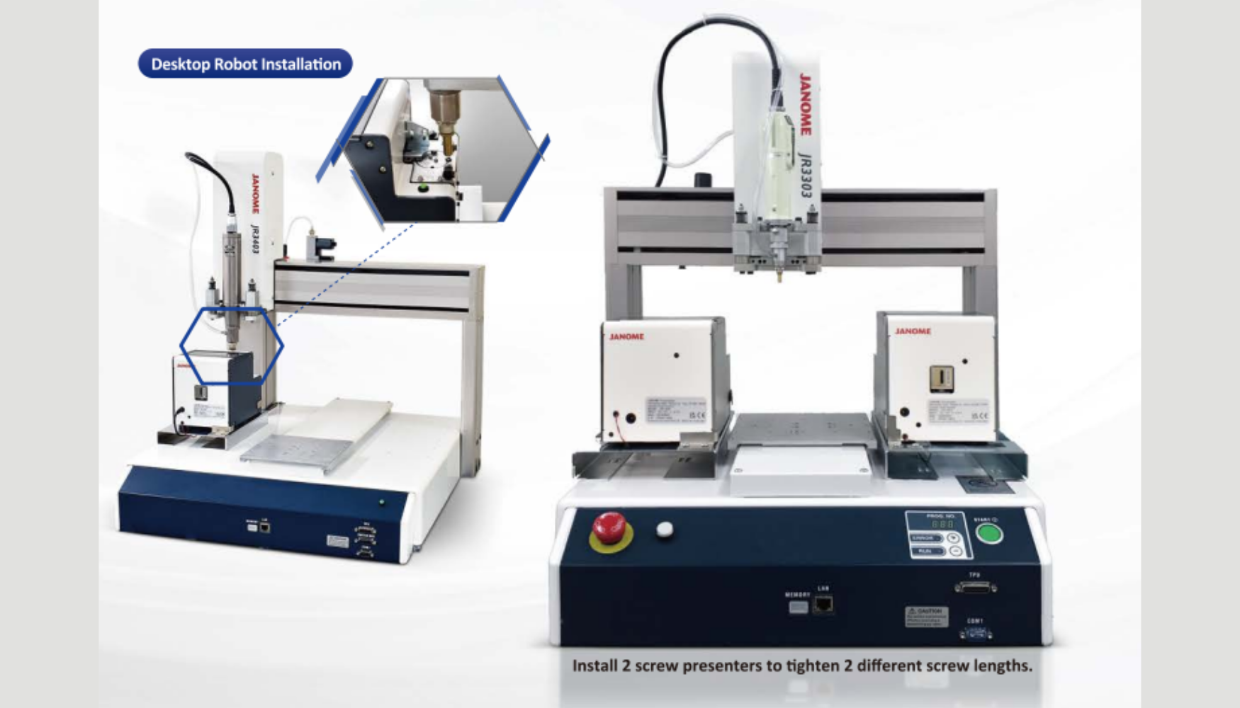 Máy cấp vít tự động janome cho robot - jsp-rsd series